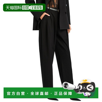 自营ser.o.yaSEROYA Sonya Pant - black 美国奥莱直发西装裤