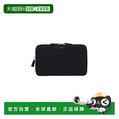 自营anya hindmarch“洗漱包” 小袋-黑色 美国奥莱直发