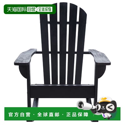 自营 safaviehBrizio Adirondack/摇摆 - 黑色 美国奥莱直发户外