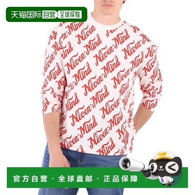 自营 Etudes男式Spirit长袖Nevermind满版标志T恤-圆点 美国奥莱