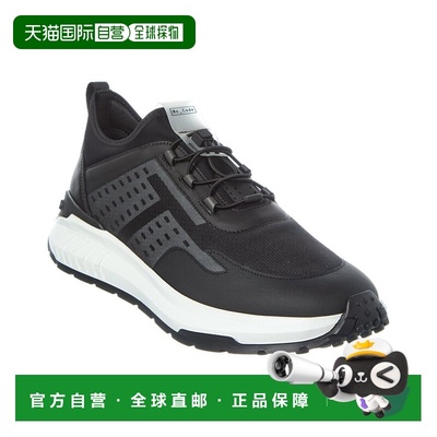 自营tod'sTOD’s No_Code Canvas & Leather Sneaker - black 美