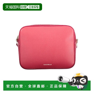 自营Coccinelle Leather Woman Women's Bag - red 美国奥莱直发