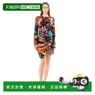 自营Moschino Viscose Casual Women's Dress - multicolor 美国