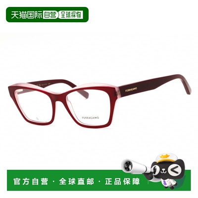 自营salvatore ferragamoSF2951N 614勃艮第/玫瑰53mm-勃艮第/玫