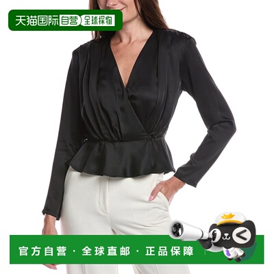自营 TOCCIN Adeline 上衣 - 黑色 女装美国直发奥莱