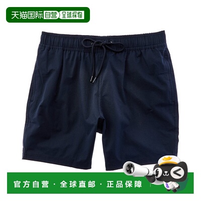 自营Beach Bros Textured Stretch Swim Trunk - blue 美国奥莱直