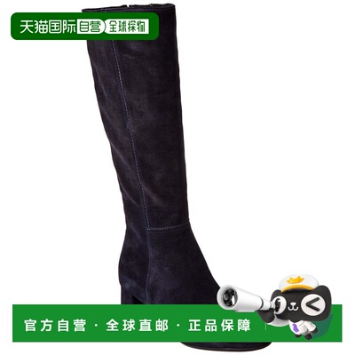 自营 La Canadienne Jacob 麂皮靴 - 海军蓝 美国奥莱直发女靴