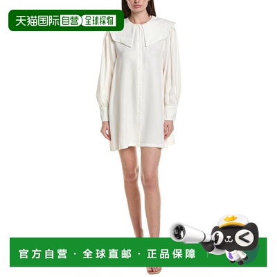 自营Saltwater Luxe Mini Shirtdress - white 美国奥莱直发