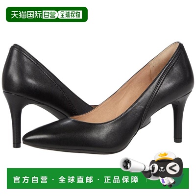 美国直邮ROCKPORT 女士乐步高跟鞋真皮尖头舒适皮【付后1h可退】