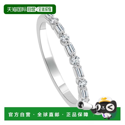 自营sabrina14K Yellow Gold Baguette Diamond Ring - yellow go