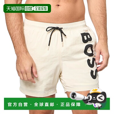 自营Hugo Boss Men's Octopus Standard Length Swim Trunks, Cas