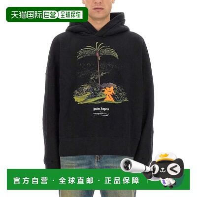 自营palm angelsEnzo Sweatshirt From The Tropics - black 美国