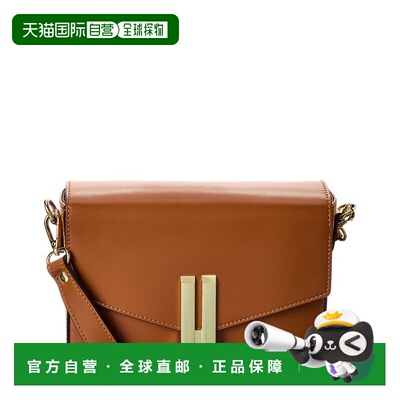 自营persaman new yorkPersaman纽约Astrid皮革斜身-棕色 美国奥