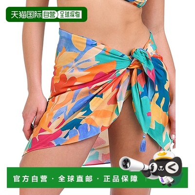 自营La Blanca Pareo Coverup - multi 美国奥莱直发沙滩巾