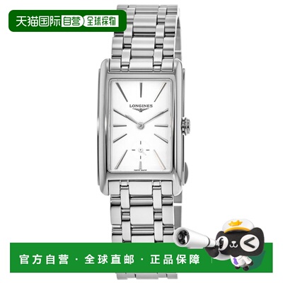 自营longinesLonines DolceVita石英白色表盘不锈钢女士手表L5.5