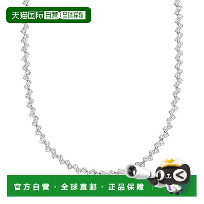自营Ross-Simons CZ Zigzag Necklace in Sterling Silver - 20 i