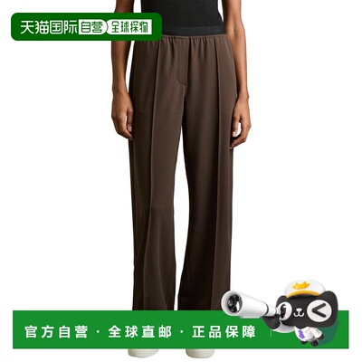 自营Reiss Lucia阔腿裤-棕色 美国奥莱直发