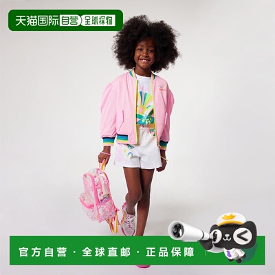 自营 billieblush白色蝴蝶徽标 T 恤 - 白色 美国奥莱直发