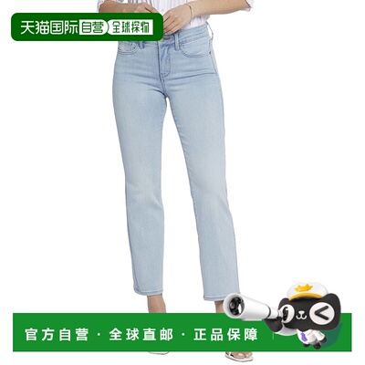 自营 NYDJ Marilyn Mykonos Straight Leg Jean - multi 美国奥莱