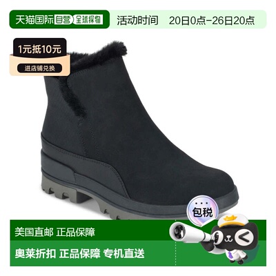 自营Women's Baretraps Noemi Boots Black Round Toe Weather Bo