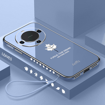 华为mete60pro超薄潮全包壳防摔