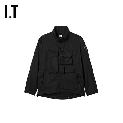 IT C.P.COMPANY男装连帽夹克新款潮酷工装风多口袋饰外套10542AMQ