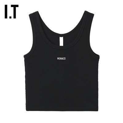 ITWITTHLOVE圆领吊带背心