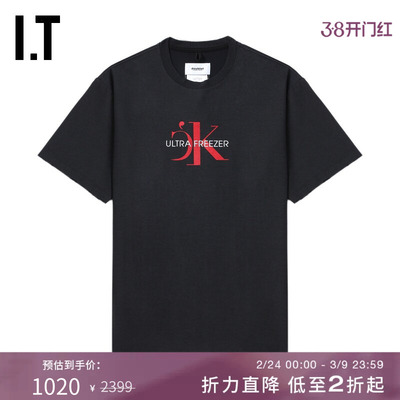 ITdoublet圆领短袖T恤