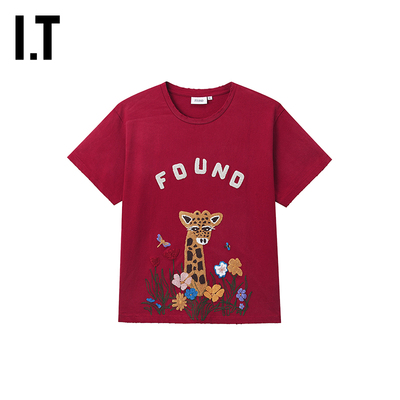 ITFOUND短袖T恤轻松童趣