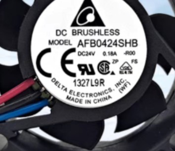 台达AFB0424SHB-R00 40*40*15风扇 DC24V 0.18A 大风量散热风扇