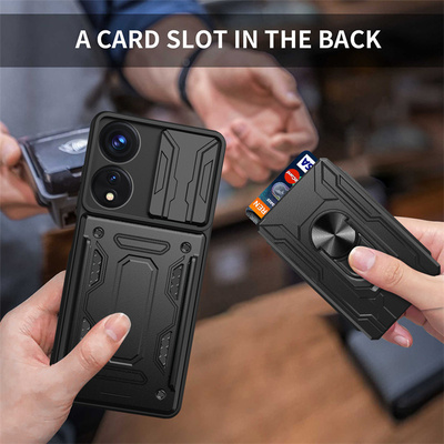 OPPOA78硅胶卡包保护套