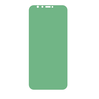 金立防摔护眼绿光无白边手机贴膜