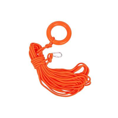 安全绳中润兴ZRX-AQJ34单绳单钩单环橙色