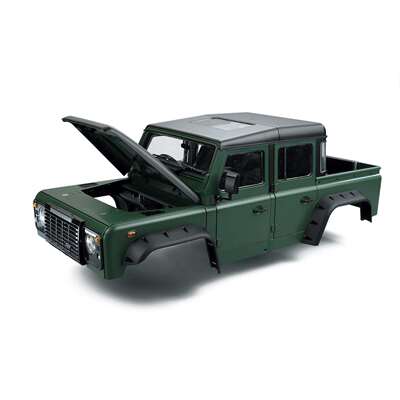 1:10仿真D130路虎卫士好皮卡硬壳SCX1090046TRX4遥控车硬壳313