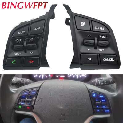 适用于国外版IX35途胜TUCSON多方向盘按键定速巡航开关96720D3200