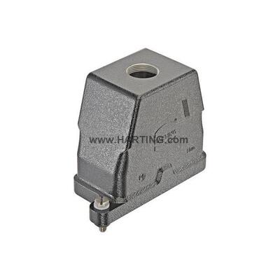 HARTING连接器19400100411黑上壳HAN-10-HPR-HTE-M25螺丝锁紧