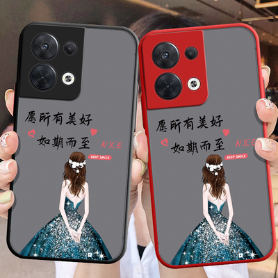 适用opporeno8硅胶套手机壳