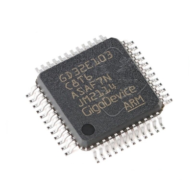 原装GD32E103C8T6 LQFP-48 ARM Cortex-M4 32位微控制器-MCU芯片