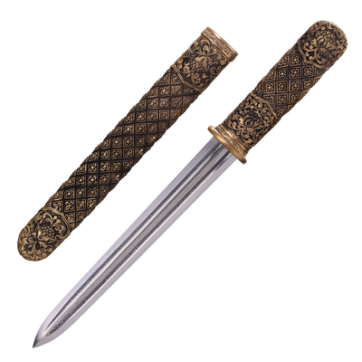 干将莫邪龙泉陈少卫手工锻打牡丹