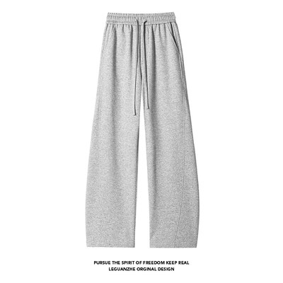 NICE LOOSE潮流新品青少年个性新款休闲裤子潮男美式华棉弯刀卫裤