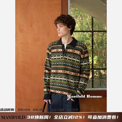 MANIFOLD·100%美丽诺羊毛毛衣