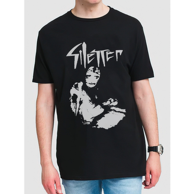 Silencer乐队专辑印花T恤