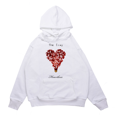 欧美摇滚风乐队专辑外套印花卫衣