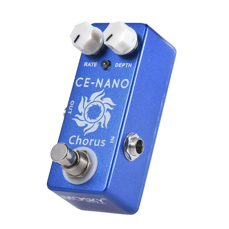 MOSKYAUDIO 电迷你吉他效果器 合唱单块效果器 CE-NANO CHORUS