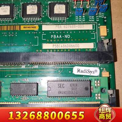 RADISYS PSBC486DX66，实物拍摄，串口处有生议价