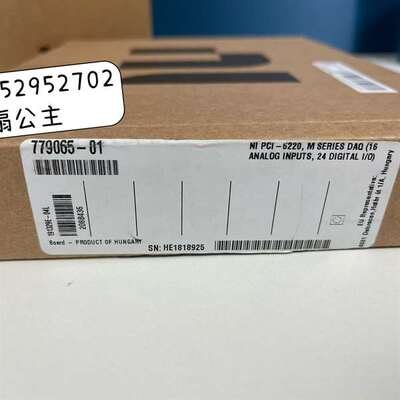 {议价}NI PCI-6220   779065-01， 正品全