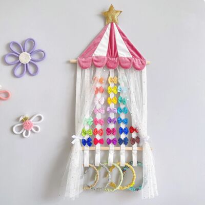 Headband Holder Hair Accessories Organizer Game Tent Girl Ba