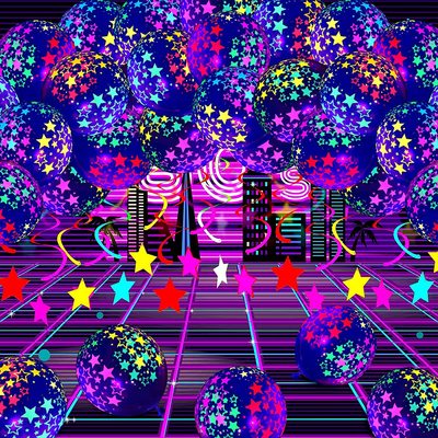 HappyBirthdNeonGlowsc