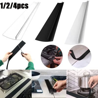 1/2/4pcs Silicone Gap Sealing Strip For High Temperatures Ki