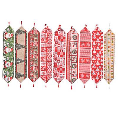 180*35cm Christmas Table Runner Decorations